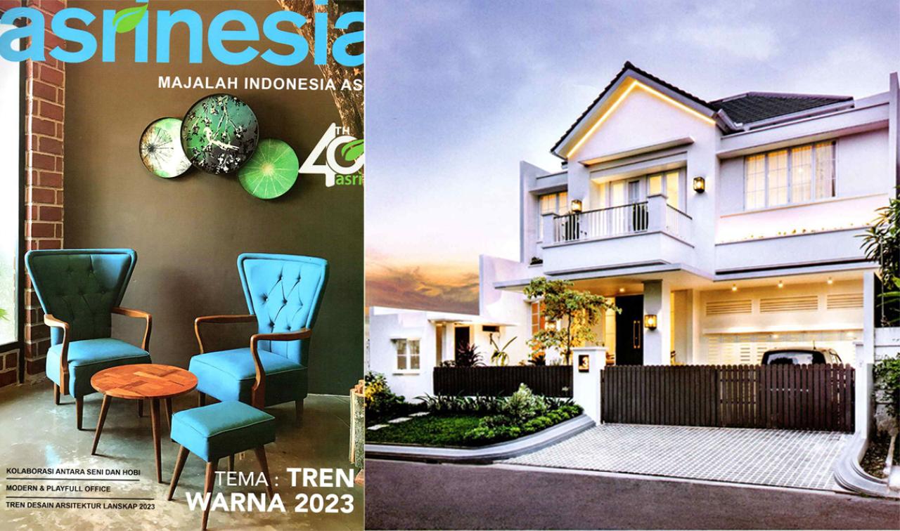 Majalah Asrinesia - Rumah Ibu Quisty di Jakarta Selatan