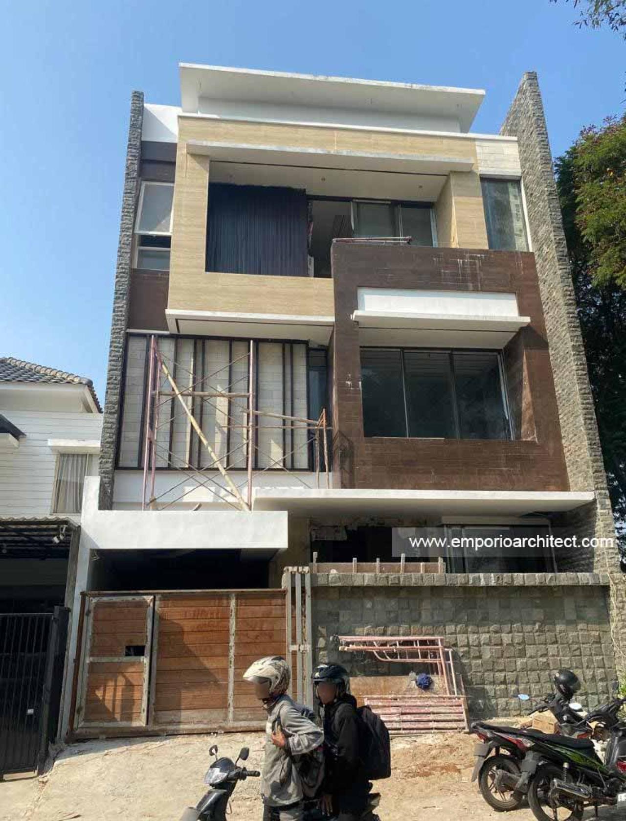 Construction Progress of Mr. CHL Private House in PIK, Jakarta Utara