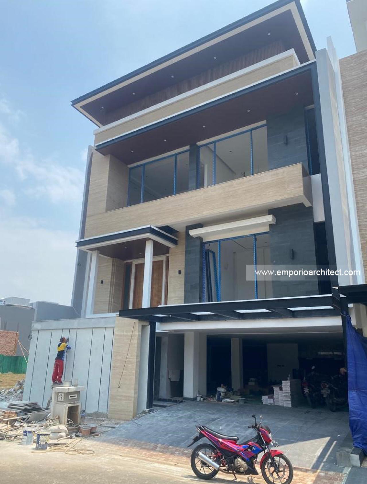 Construction Progress of Mrs. APG Private House in Jakarta