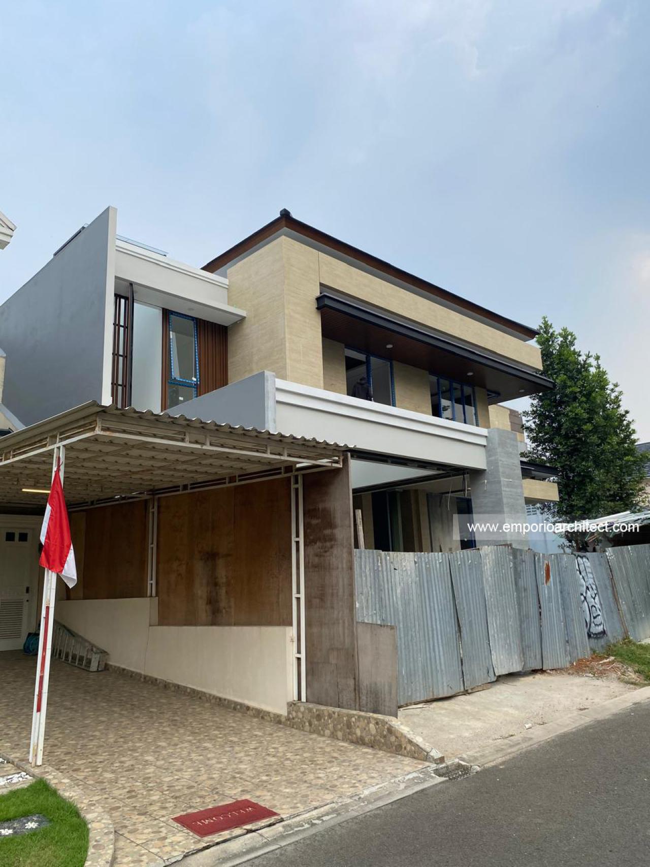 Mrs. LDY 1526 Modern House 2 Floors Design - Jakarta