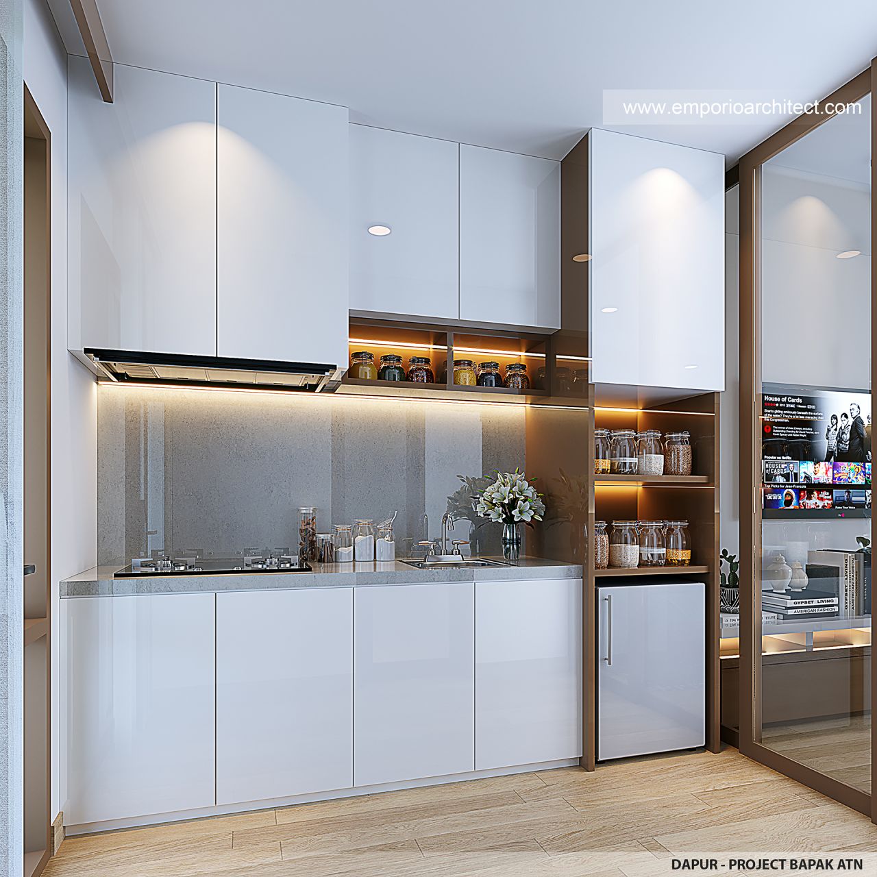 Mr. ATN 1733 Villa Bali Building 4 Floors Design - Badung, Bali 38704 - Kitchen Design