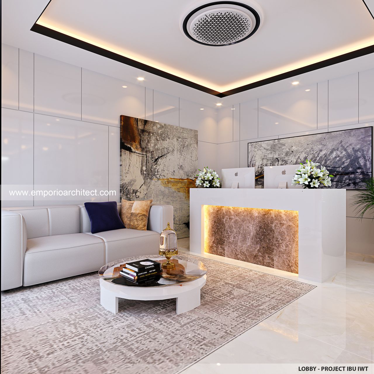 40+ Desain Ruang Receptionist Emporio Architect