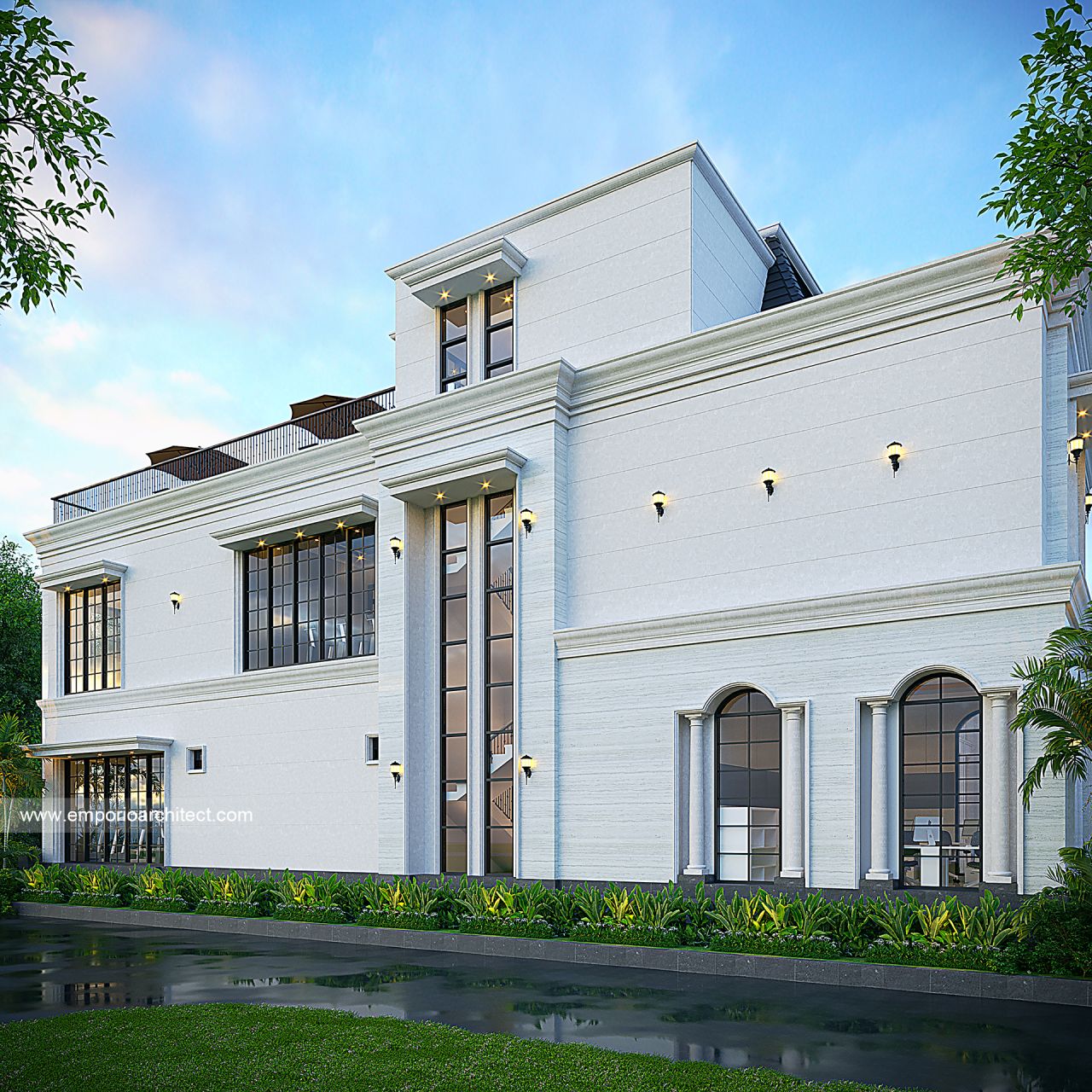 Mr. AD 1699 Classic Grand Marina Club House 3 Floors Design - Makassar ...