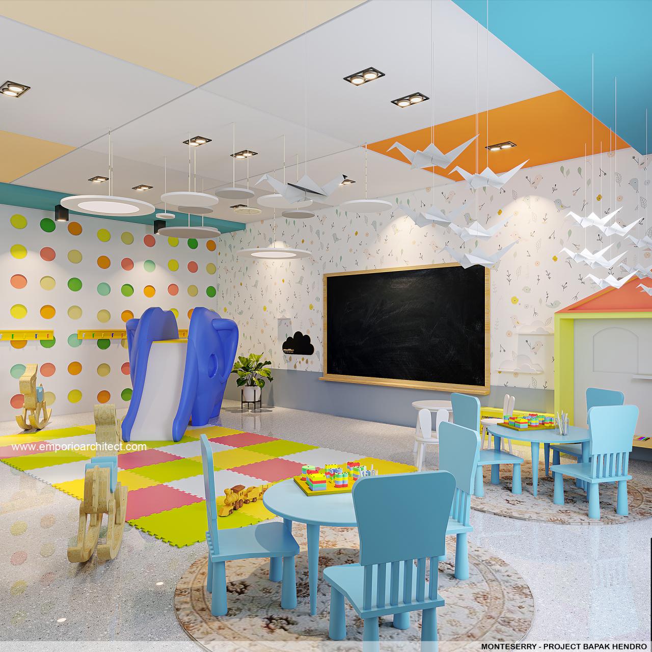 Desain Monteserry Gedung Sekolah Unity School Modern 2 Lantai Bapak ...
