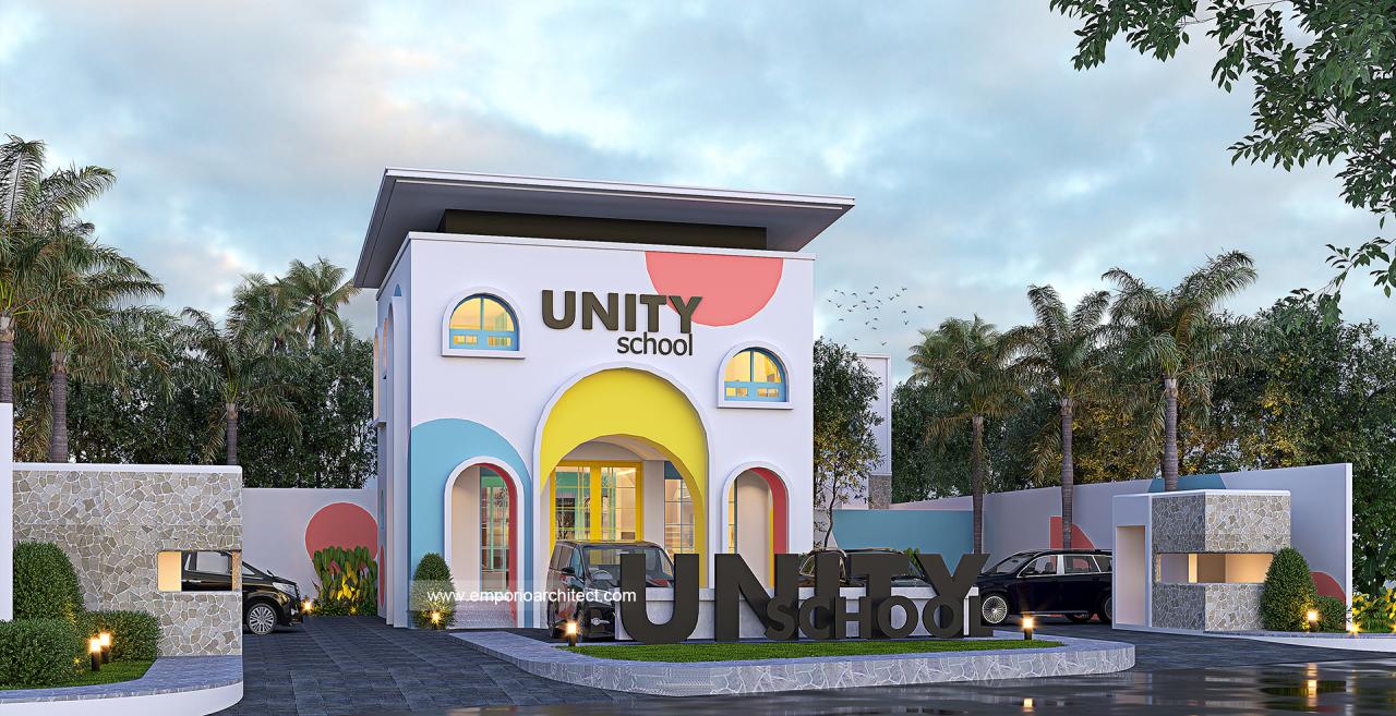 Desain Gedung Sekolah Modern 2 Lantai 72300422 8724111030922121159 ...