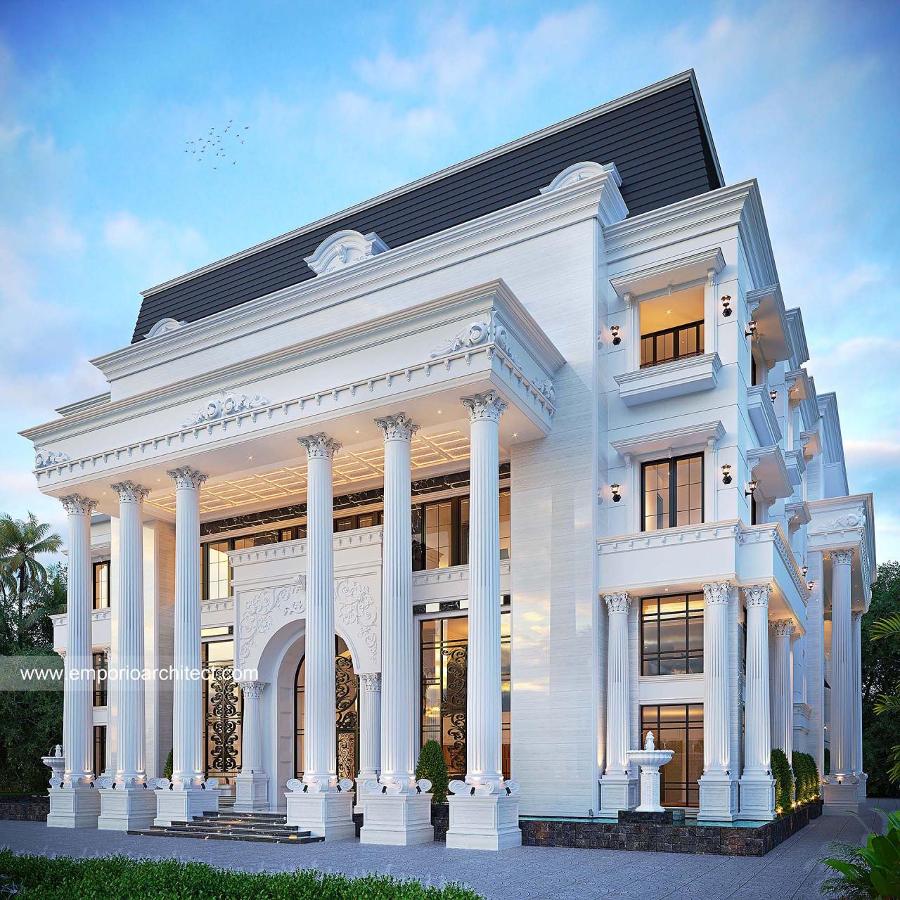 Desain Kantor Klasik 4.5 Lantai SJSU 1507 di Kendari, Sulawesi Tenggara