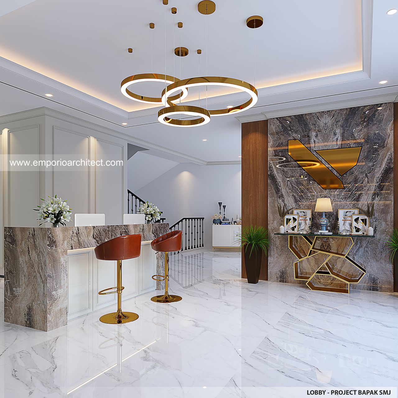 Mr. SMJ 1978 Mediterranean Classic Office 5 Floors Design - Jakarta ...