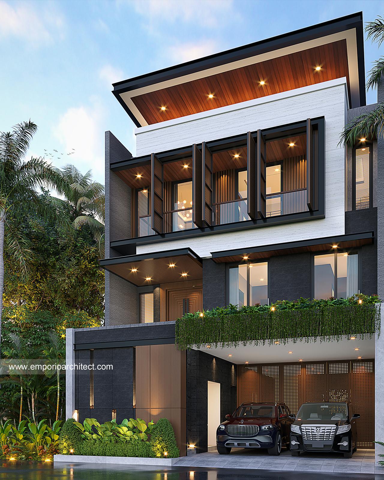 VR Desain Kantor dan Mes Karyawan Modern 2.5 Lantai Bapak DDN 1449 ...