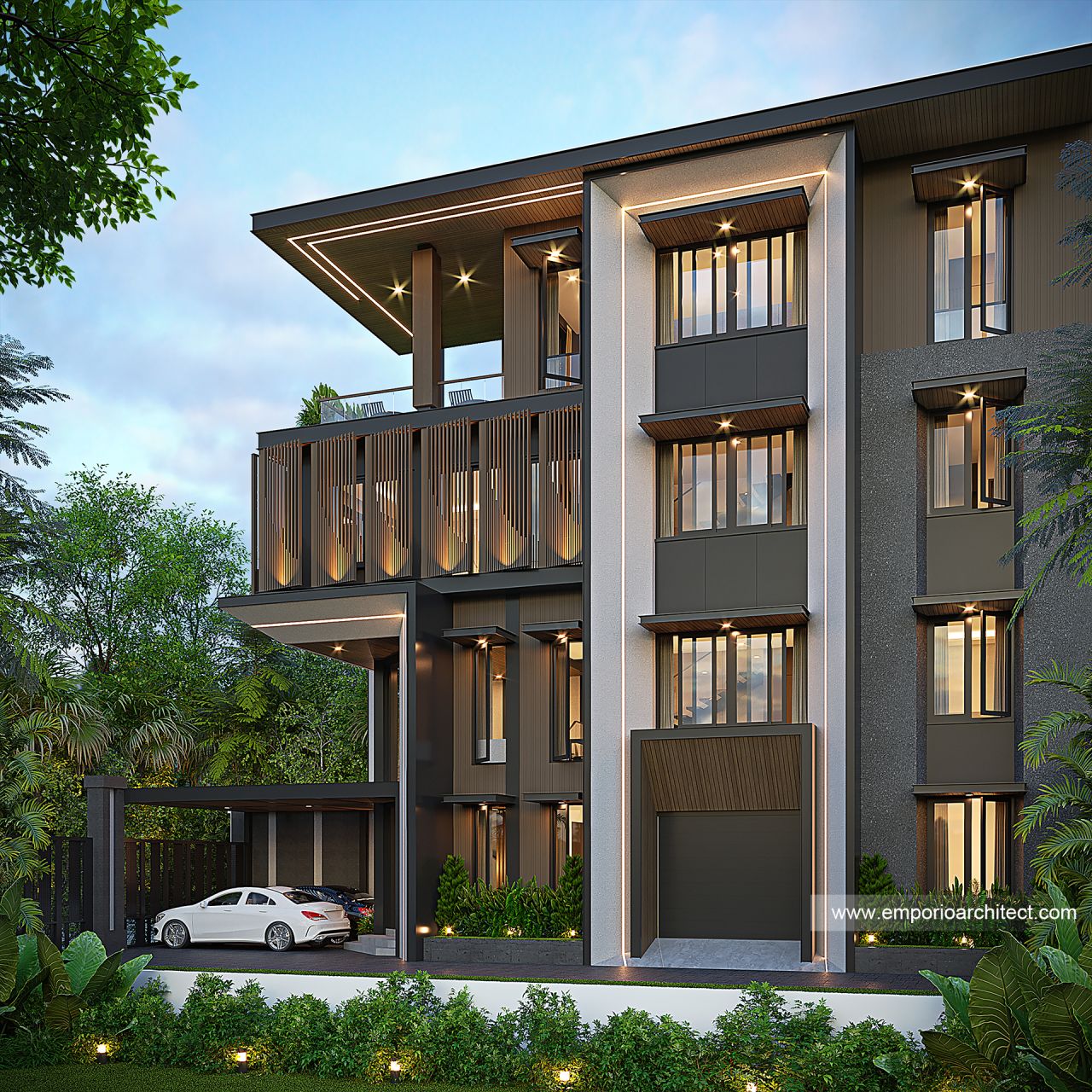60+ Fasad Kantor Emporio Architect