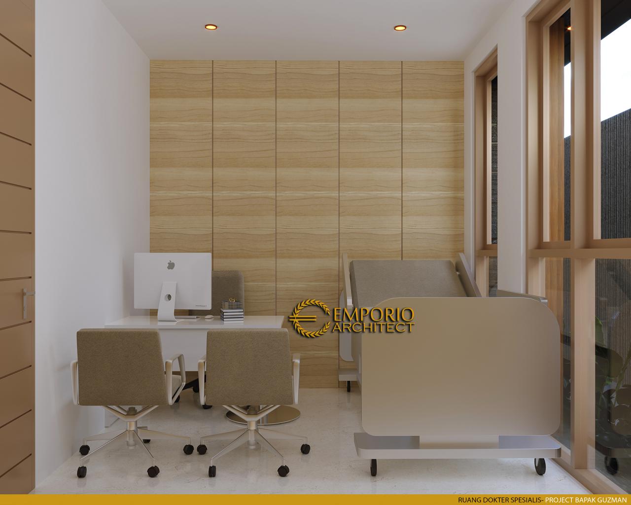 Desain Ruang Dokter Spesialis Klinik Mitra Santosa Modern 2 Lantai di ...