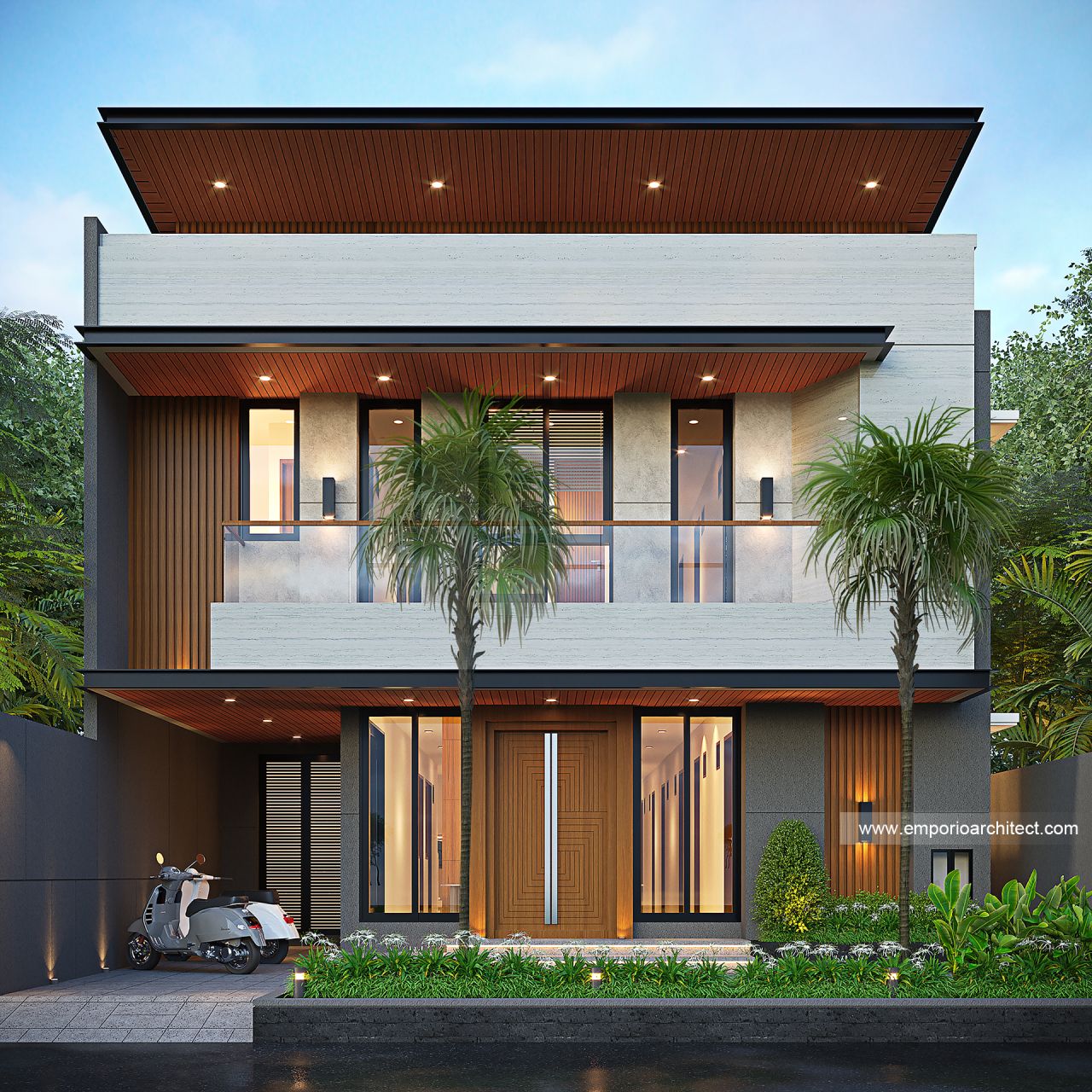 Desain Kost Modern 3 Lantai Bapak SLM 1951 di Semarang