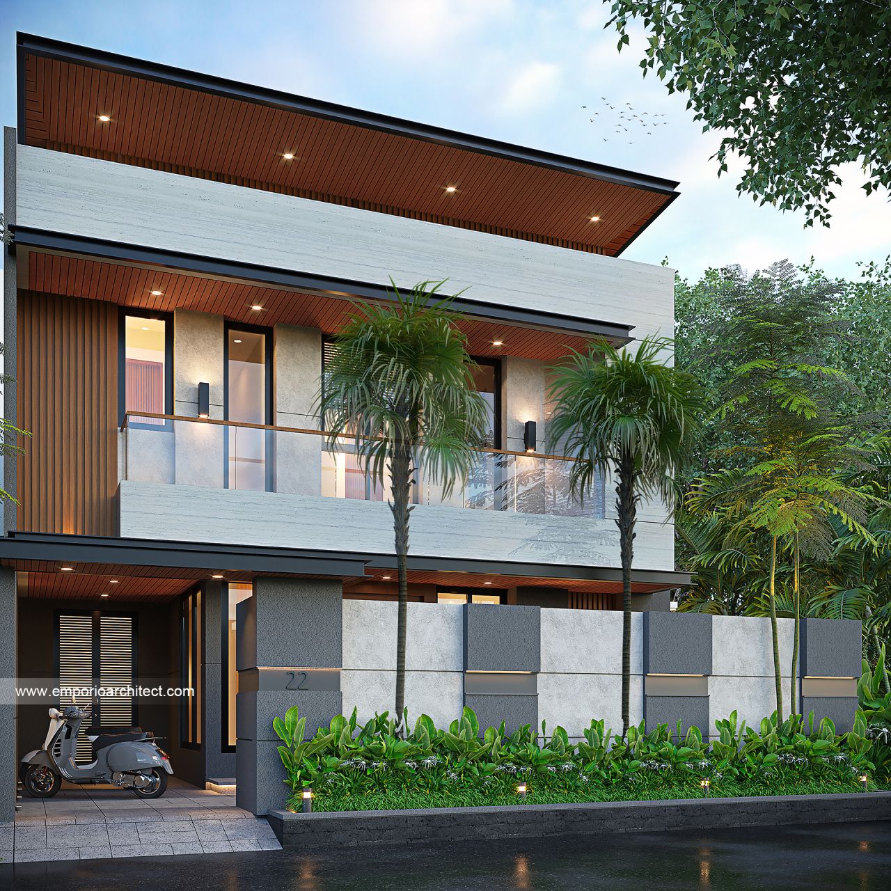 Mr. SLM 1950 Modern Boarding House 3 Floors Design - Semarang 43011 ...
