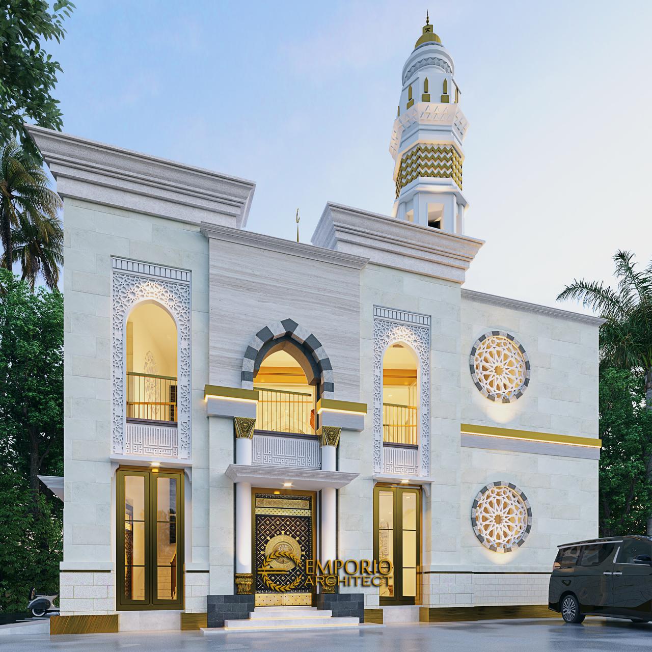 Modern Mosque 2 Floors Design - Sidoarjo, Jawa Timur 21932 - Mosque Design