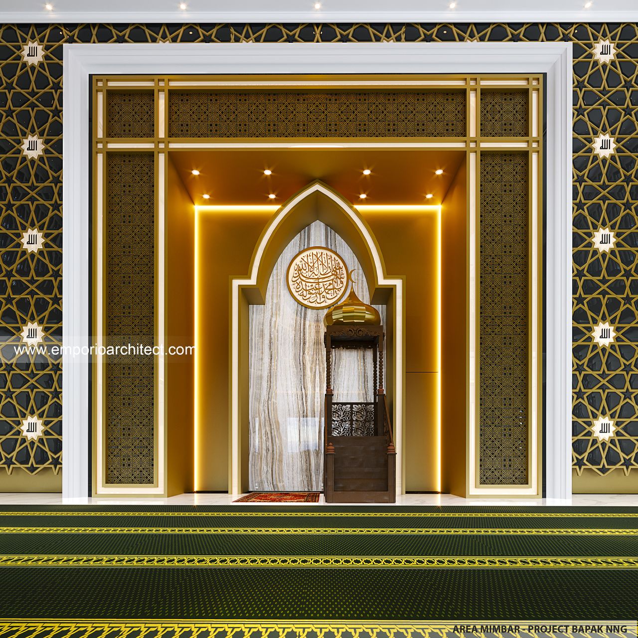 60+ Desain Masjid Emporio Architect