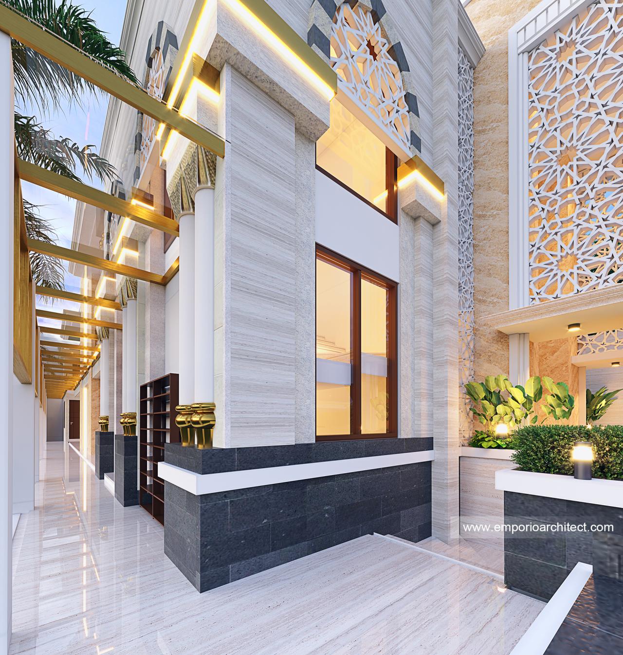 #mosquedesign - Al Jihad Modern Mosque 3 Floors Design - Yogyakarta ...
