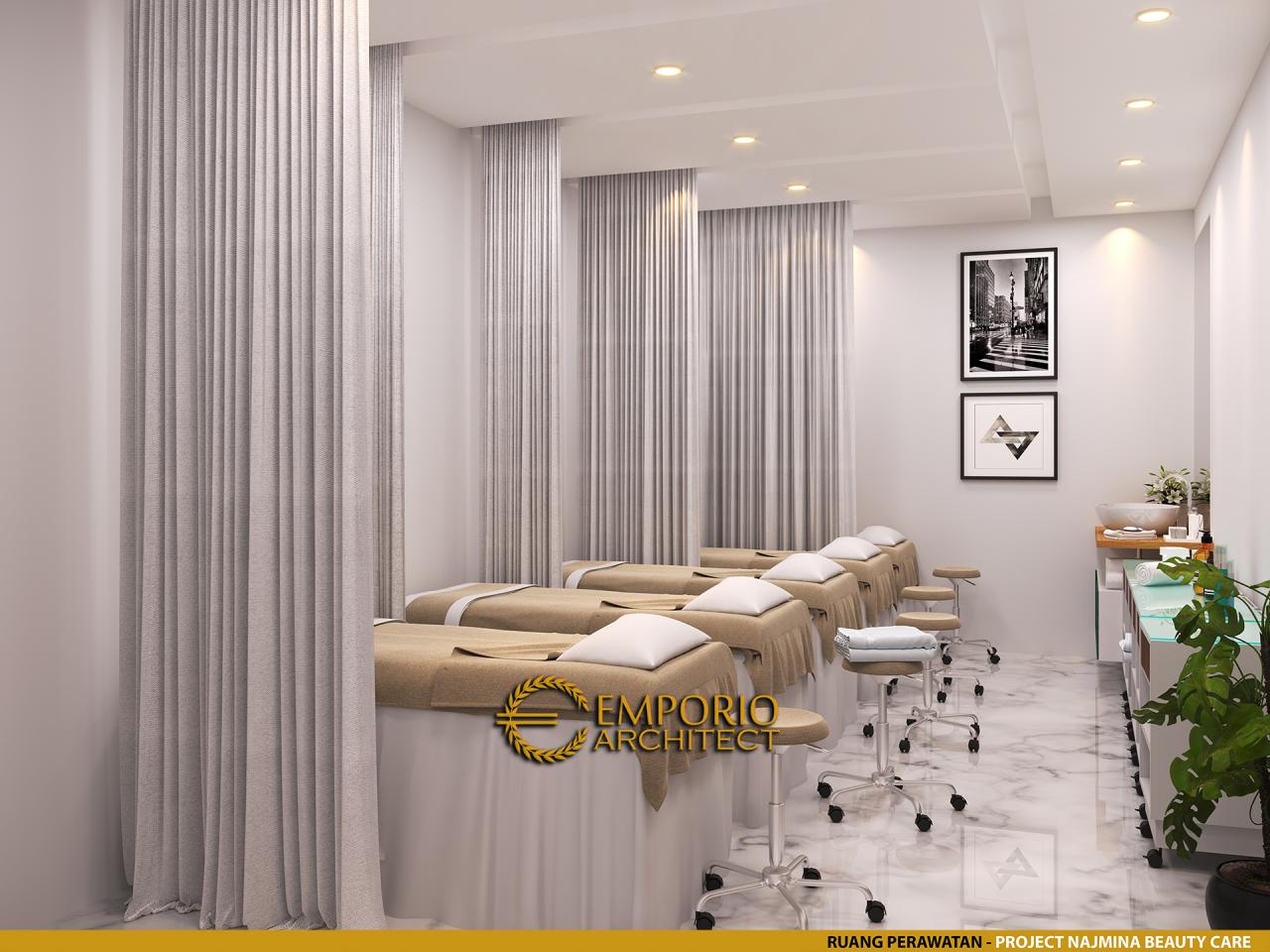 Desain Ruang Perawatan Najmina Beauty Care Modern 2 Lantai di Blora ...
