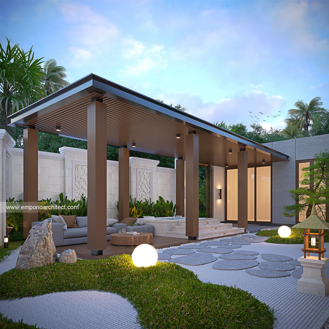 Mrs. LZ 1603 Modern Pavilion 1 Floor Design - Tangerang 34293 ...