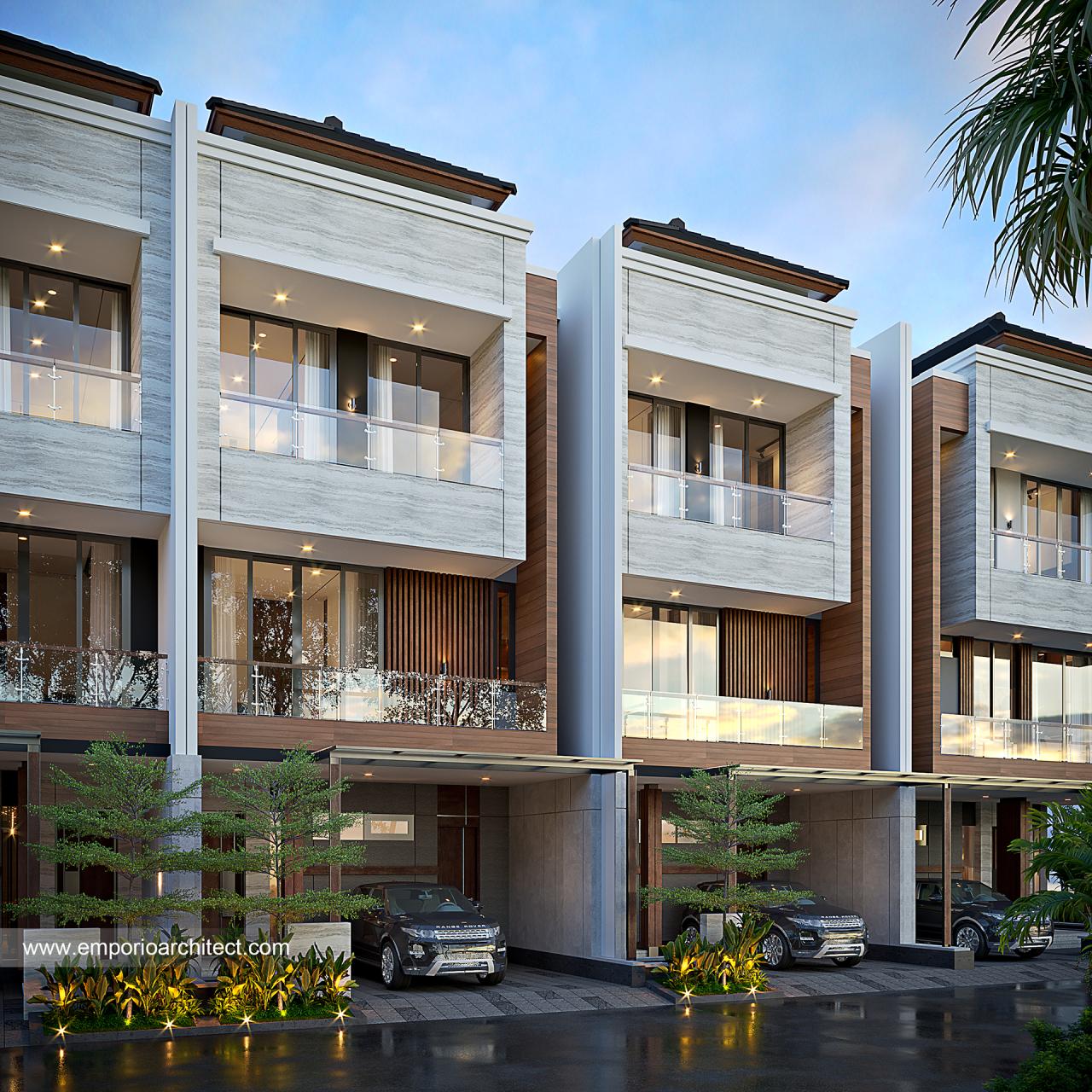 Mr. HNK 1553 Type C Modern Cherry Field by Matahari Land Residence 3 Floors Design - Bandung ...