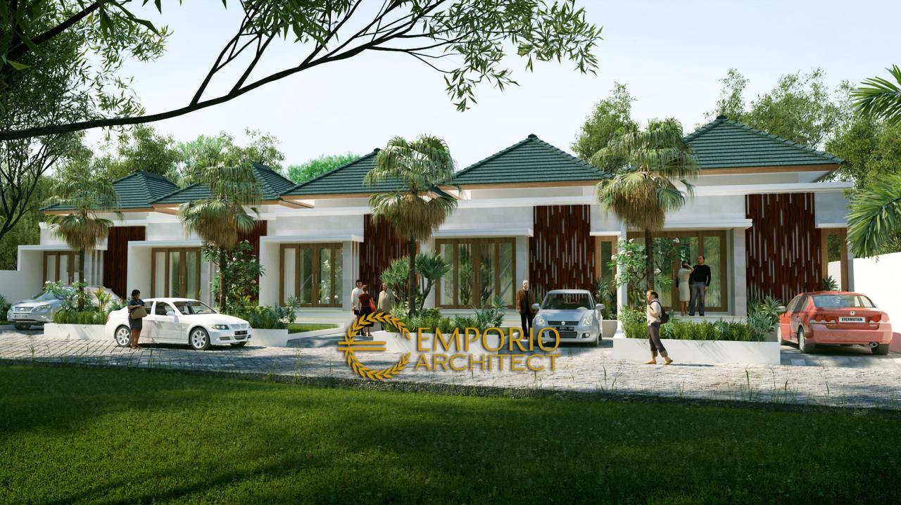 Desain Perumahan Villa Bali 1 Lantai Type 36 Bapak Wardana di Denpasar ...