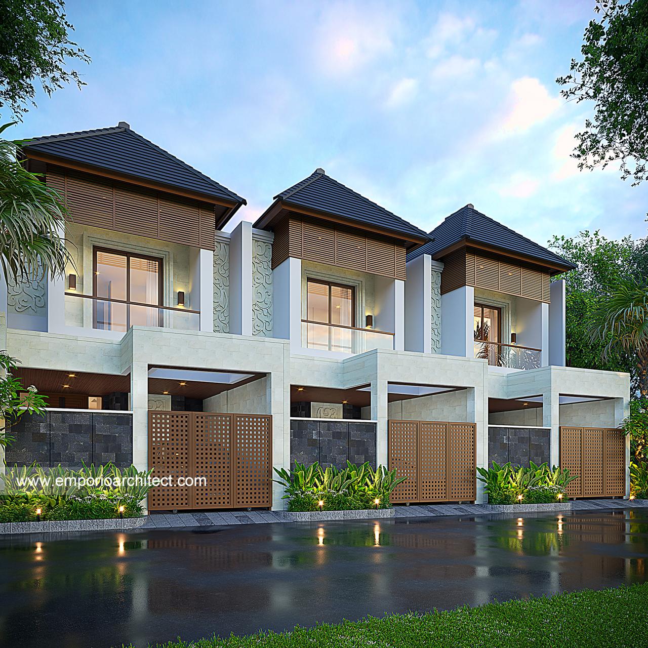 Mrs. MRN 1563 Villa Bali Residence 2.5 Floors Design - Depok 32603 ...