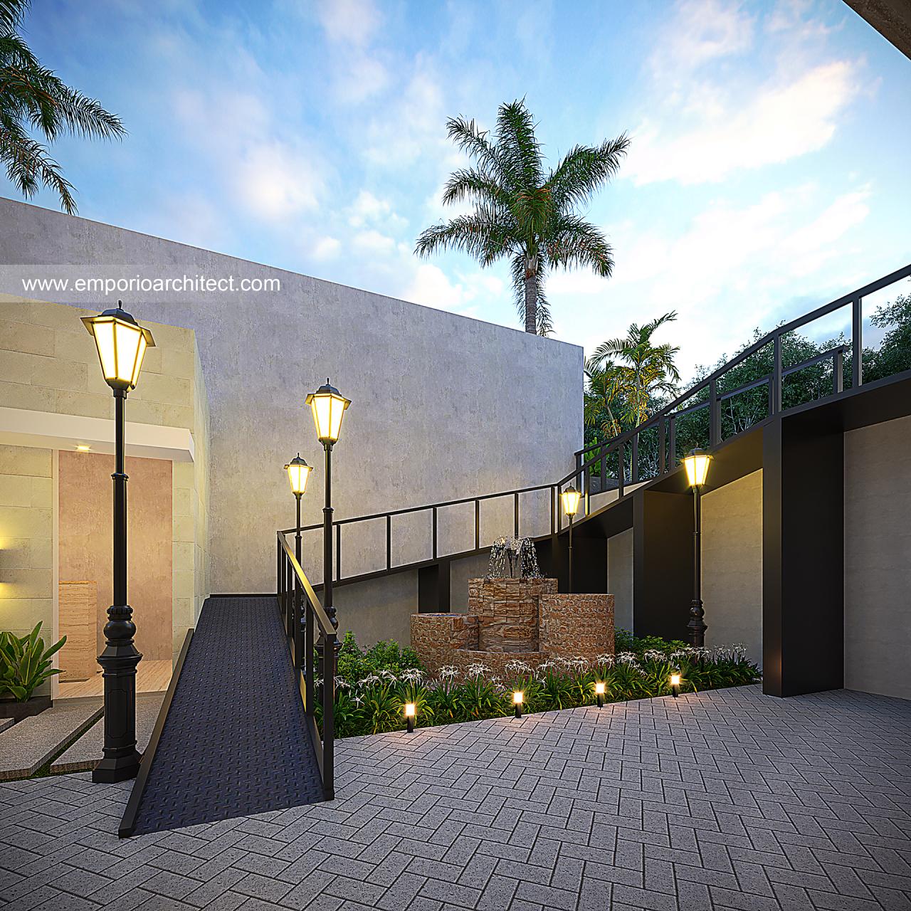 Desain Area Setapak Bangunan Penunjang Pondok Pesantren Mediteran 2 ...