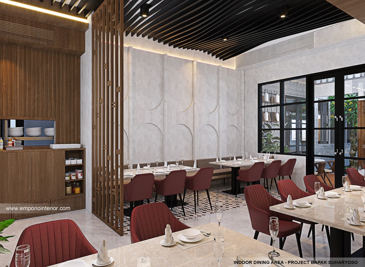 Mr. SHY 1492 Teman Bahagia Restaurant Modern 1 Floor Design - Bontang ...
