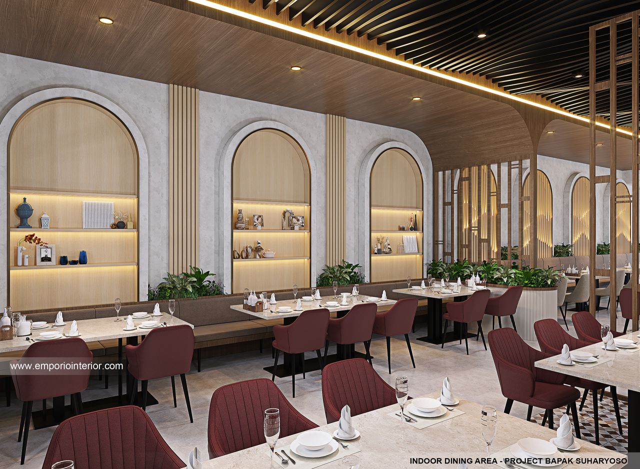Mr. SHY 1492 Teman Bahagia Restaurant Modern 1 Floor Design - Bontang ...