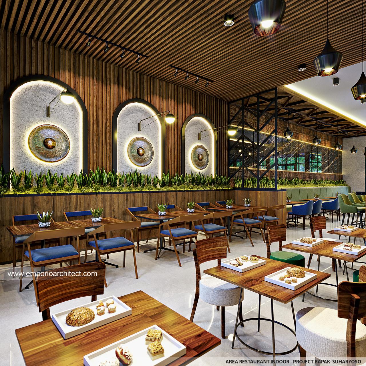 Mr. SHY 1492 Teman Bahagia Restaurant Modern 1 Floor Design - Bontang ...
