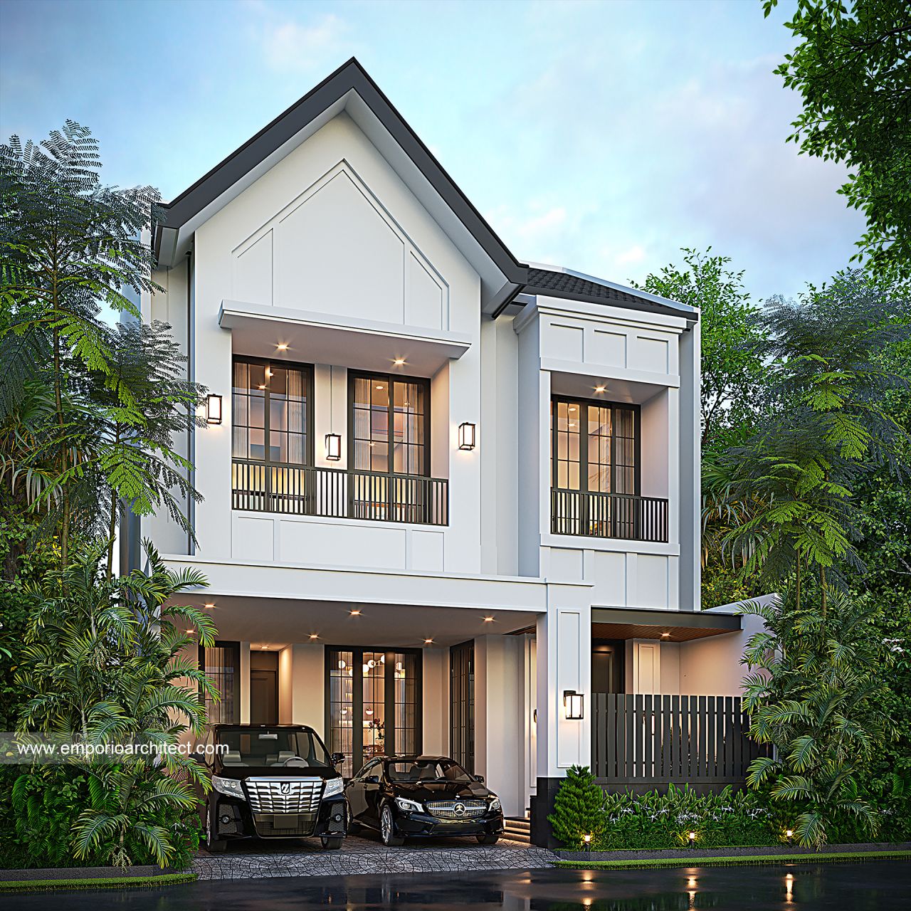 70+ Desain Rumah American Style Emporio Architect