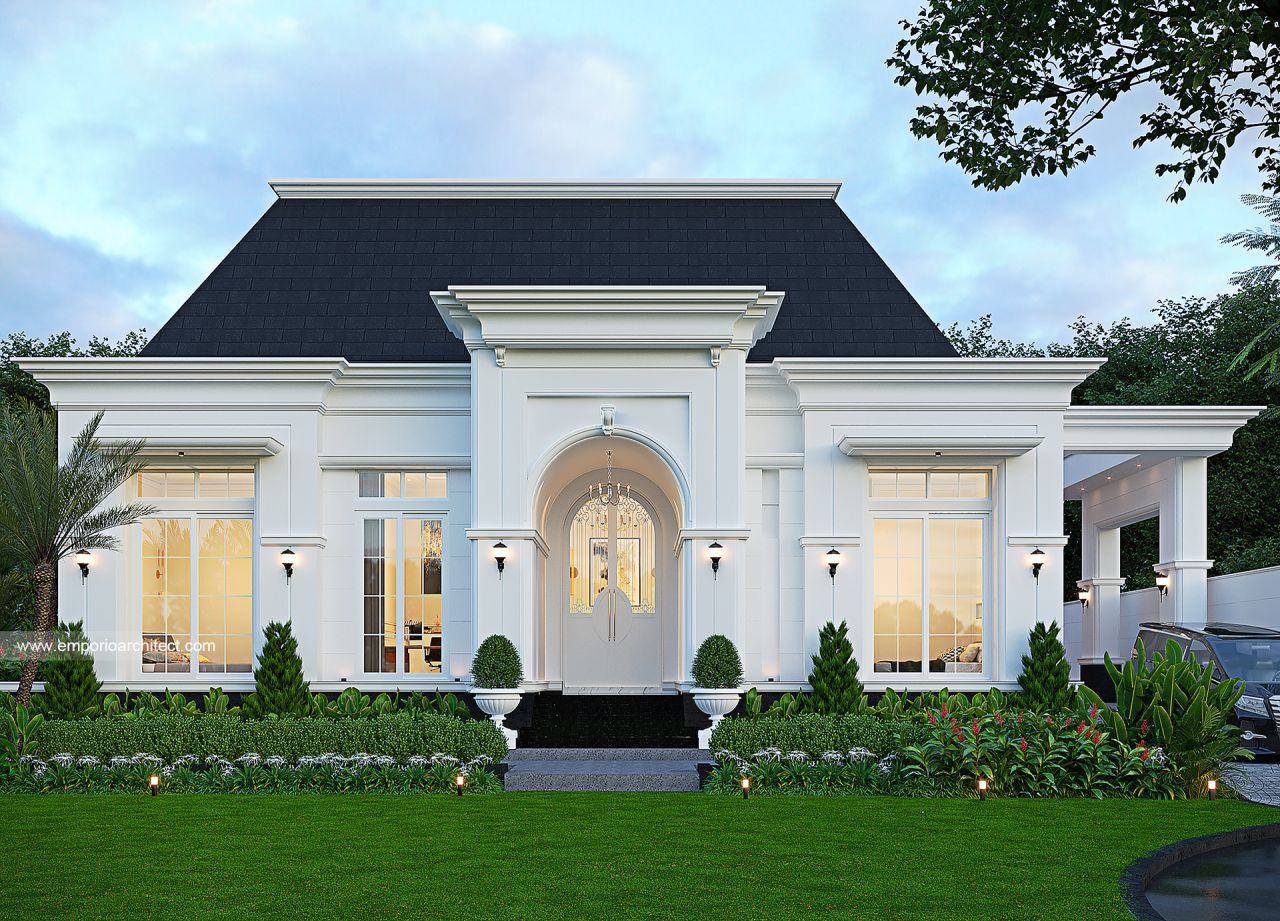 Mr. BD 2012 Classic House 1 Floor Design - Bekasi 44589 - Classic Home ...