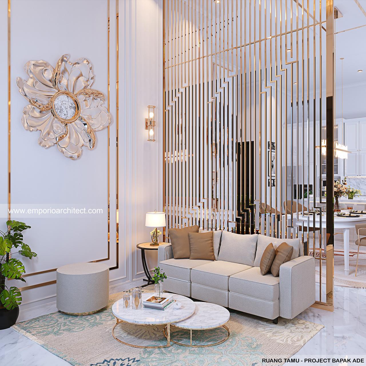 Mr. AD 1440 Classic House 1 Floor Design - Jambi 28251 - Interior Design