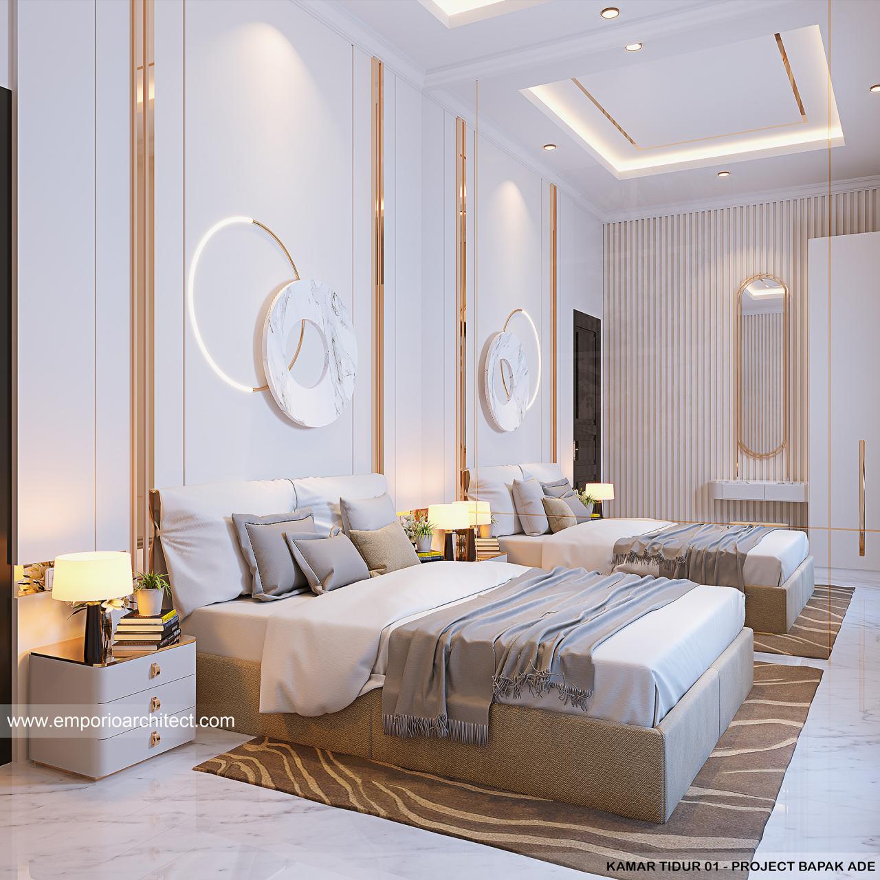 Mr. AD 1440 Classic House 1 Floor Design - Jambi 28257 - Interior Design