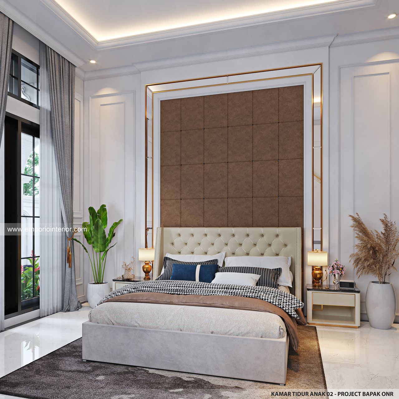 Mr. ONR Classic House 1 Floor Design - Sumedang, Jawa Barat 50943 - Kid Bedroom Design