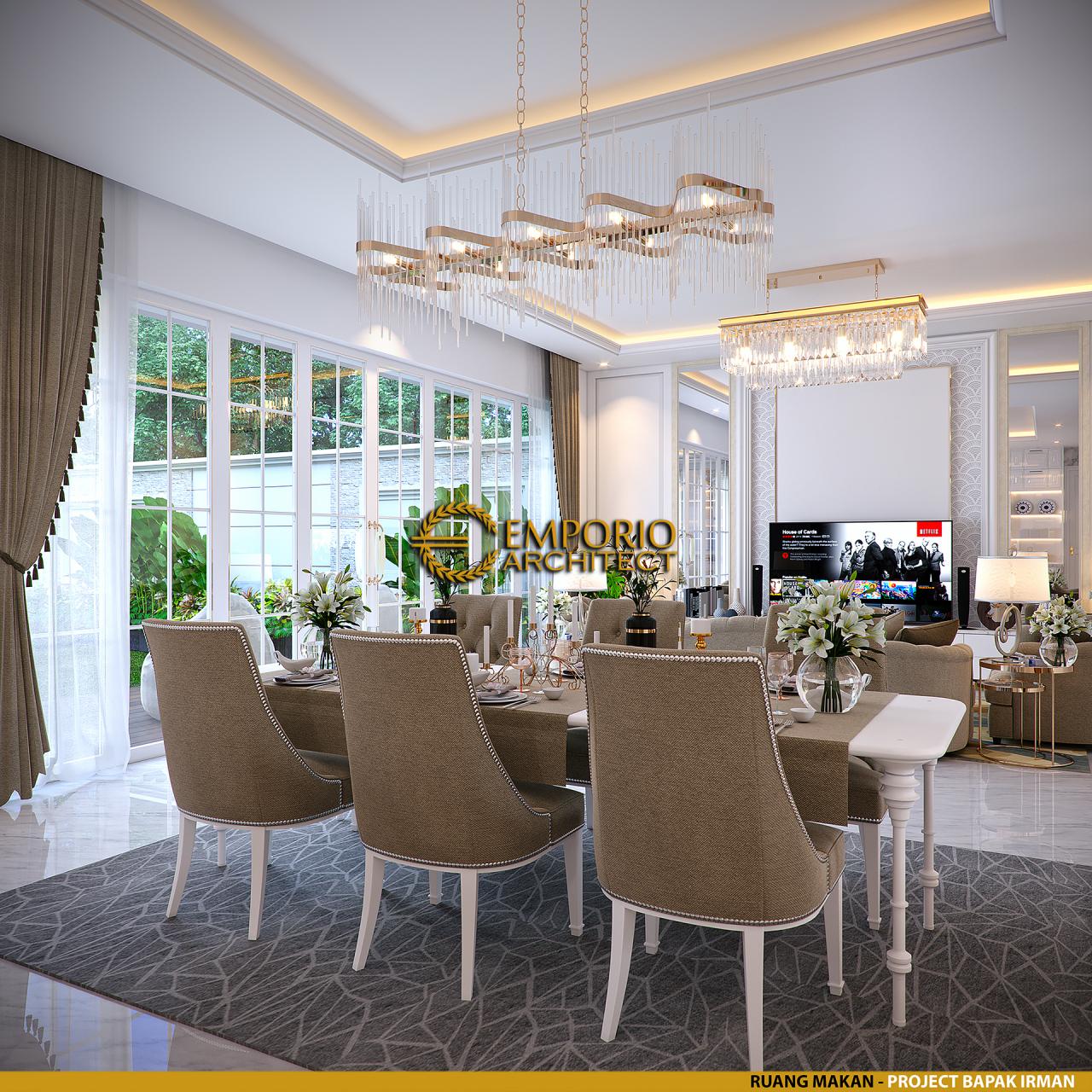 Mr. Irman Classic House 1 Floor Design - Bacan, Maluku 17901 - Dining ...