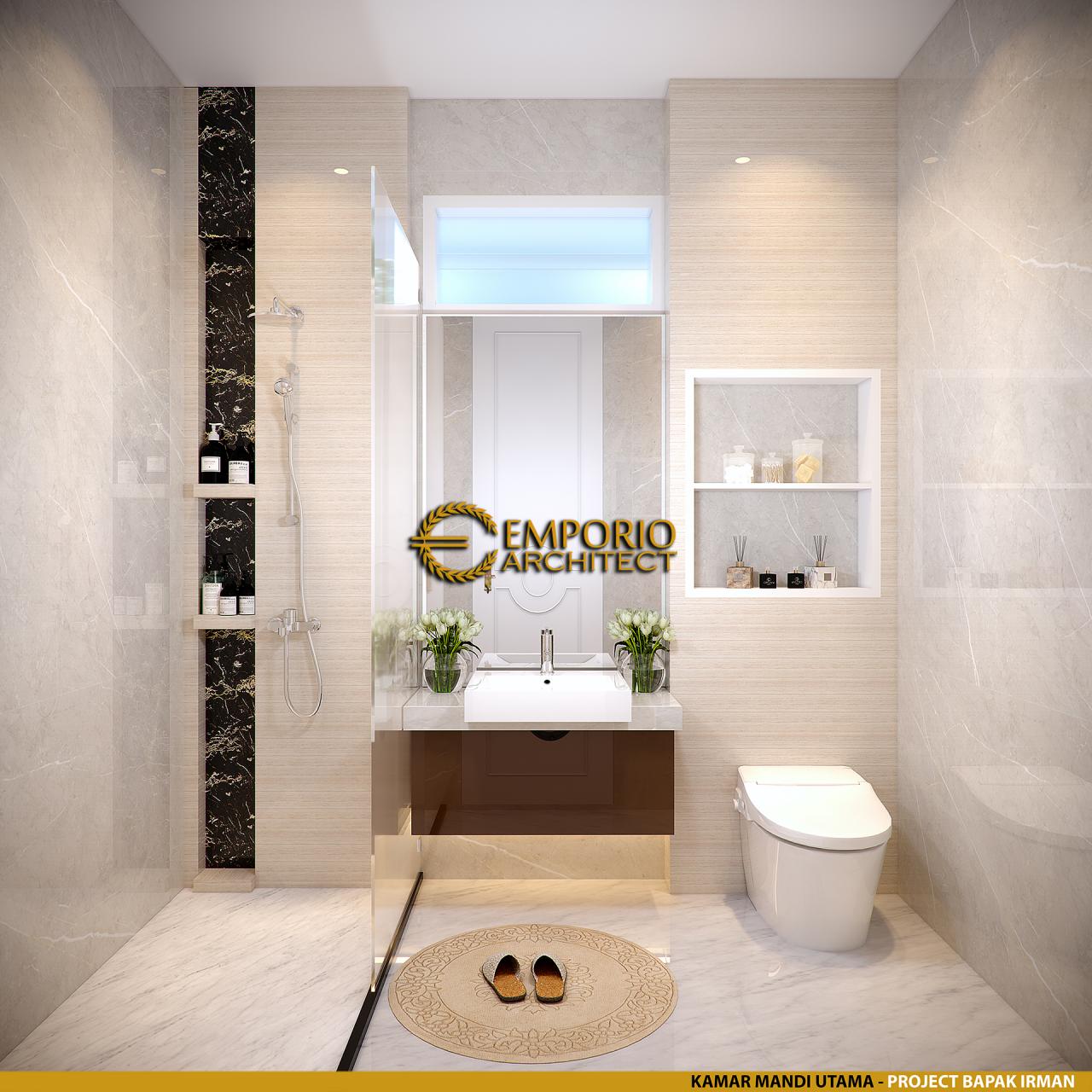 Mr. Irman Classic House 1 Floor Design - Bacan, Maluku 17908 - Bathroom ...