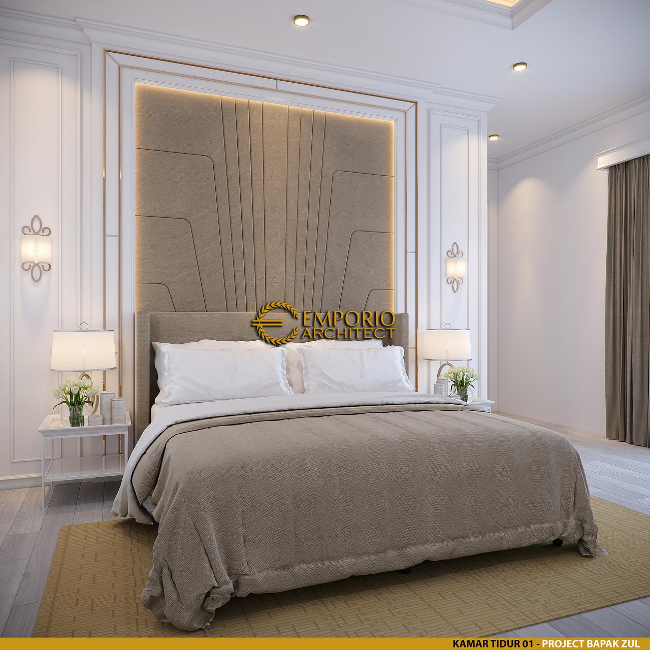 Mr. Zul Classic House 2 Floors Design - Aceh 21374 - Wallpanel Design