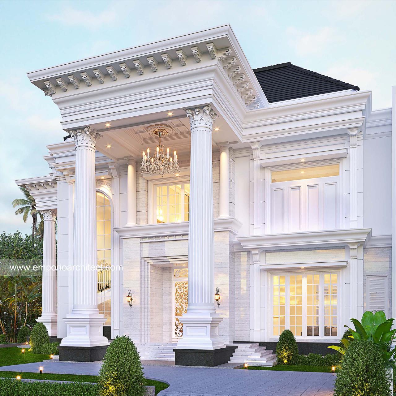 Desain Rumah Terbaik Style Mediterania Tropis 3 Lantai - Hal. 2 Desain Rumah Terbaik Style Mediterania Tropis 3 Lantai - Hal. 2