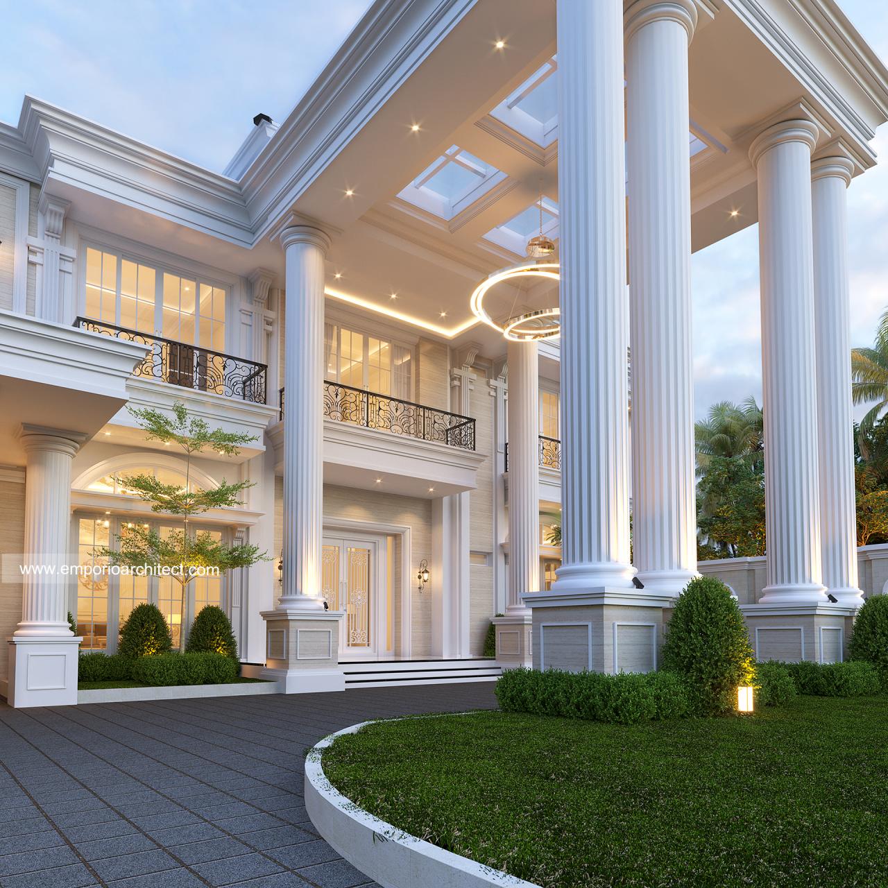 Mr. A Classic House 2 Floors Design - Jawa Barat 23342 - Home Exterior ...