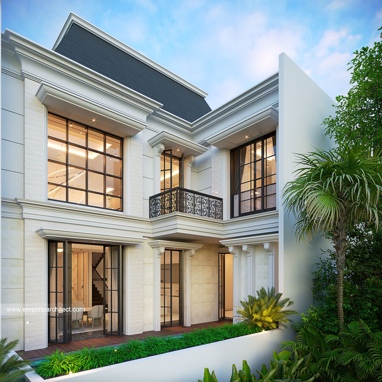 Mrs. SNT 1845 Mediterranean House 2 Floors Design - Alam Sutera ...