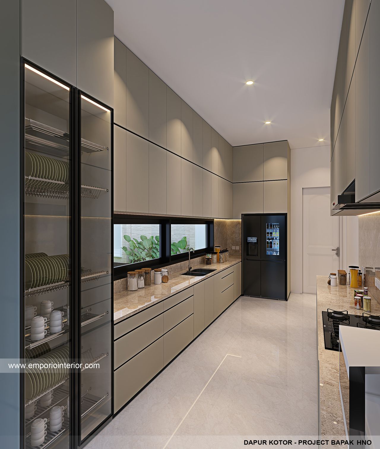 Mr. HNO 2070 Classic House 2 Floors Design - Semarang 43911 - Kitchen ...