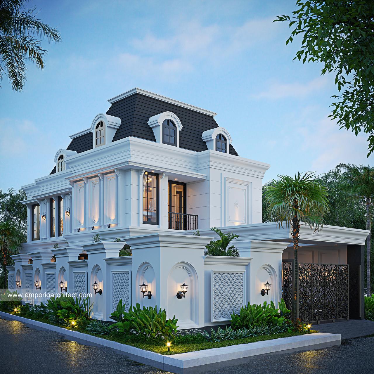 Mrs. VRA 1543 Classic House 2 Floors Design - Palembang 30430 - Home ...