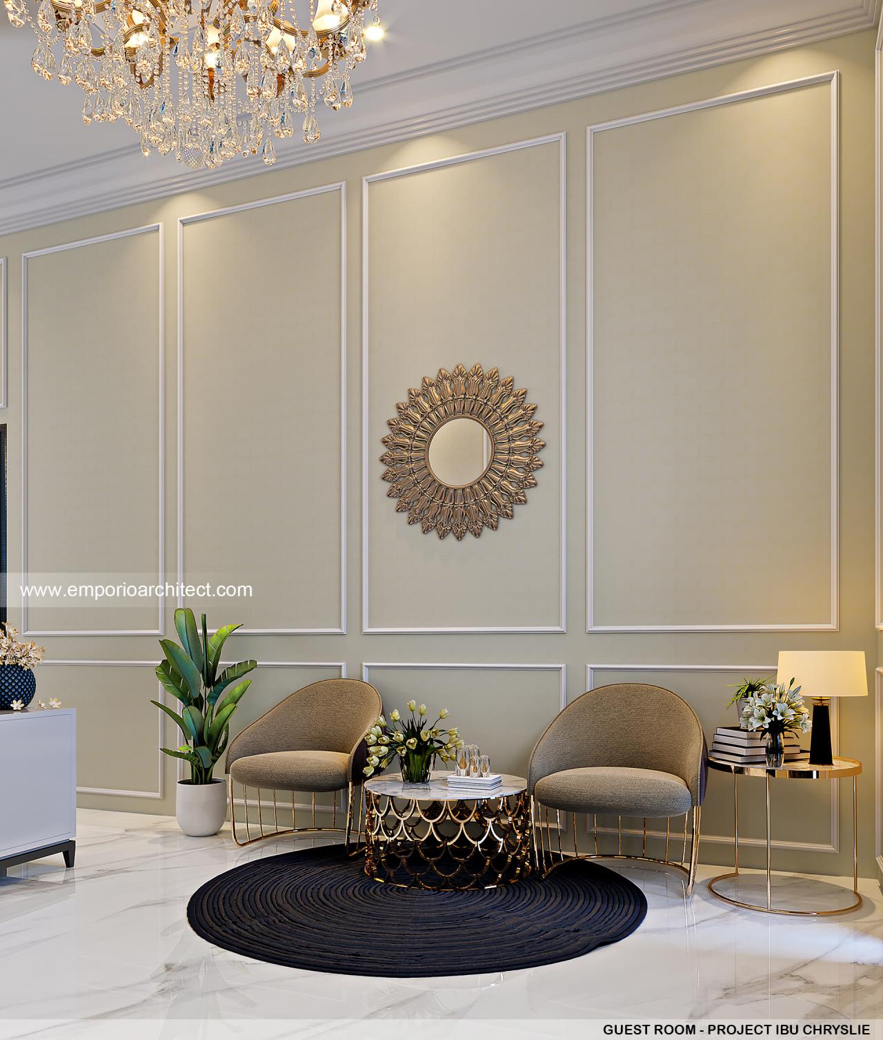 Mrs. CRL II 1195 Classic House 2 Floors Design - Surabaya 18058 ...