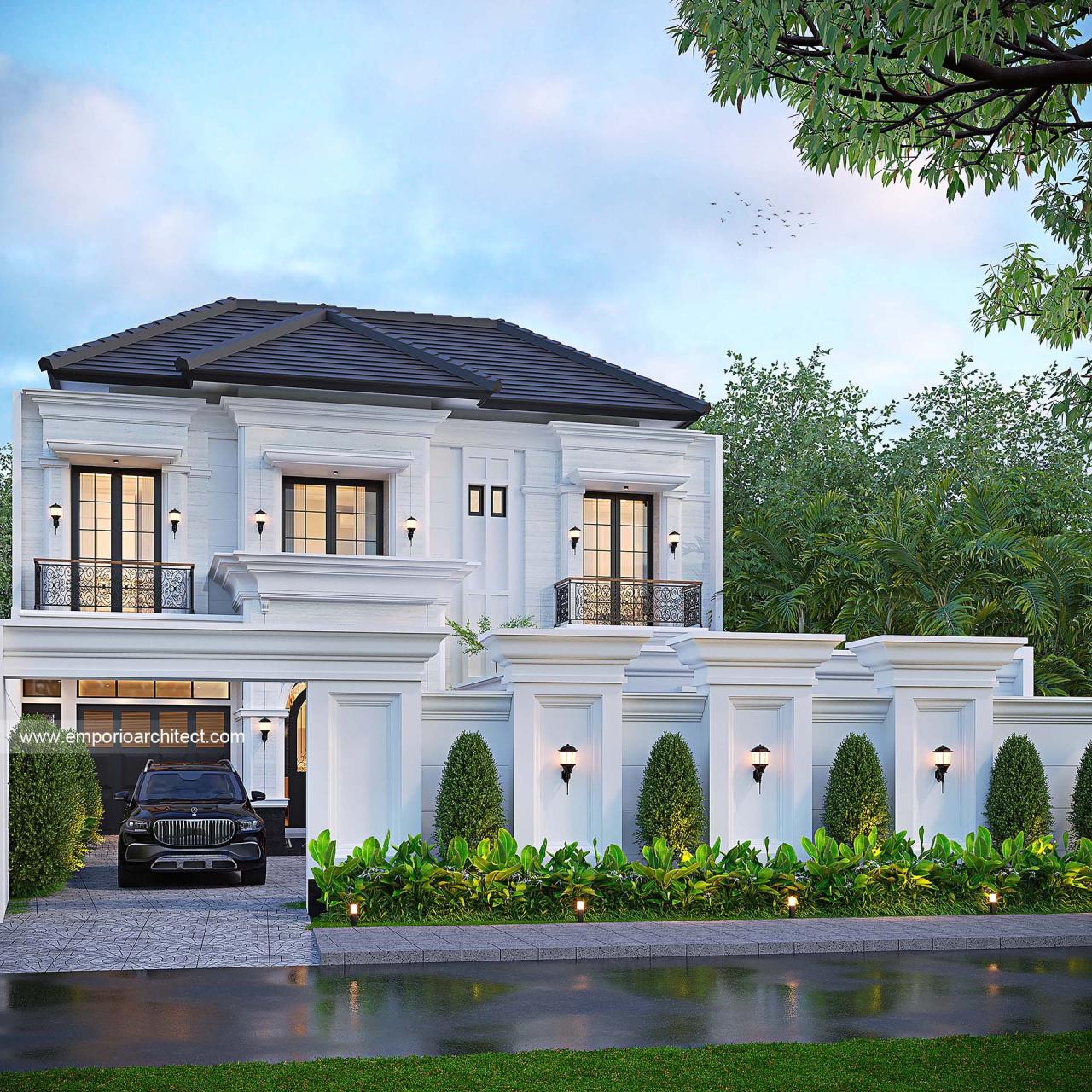 Mr. SHD 1803 Mediterranean Classic House 2 Floors Design - Parung ...