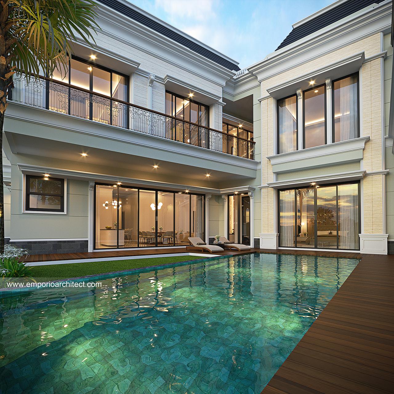 Mrs. ANN 1503 Classic House 2 Floors Design - Cinere, Depok 30117 ...