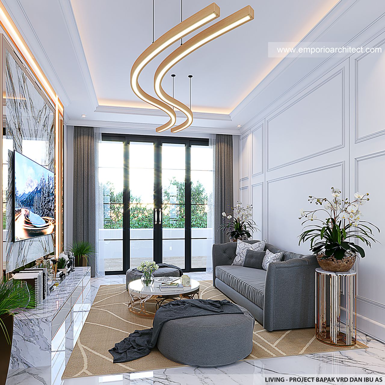 Mr. VRD and Mrs. AS 1738 Classic House 2 Floors Design - Ciracas ...