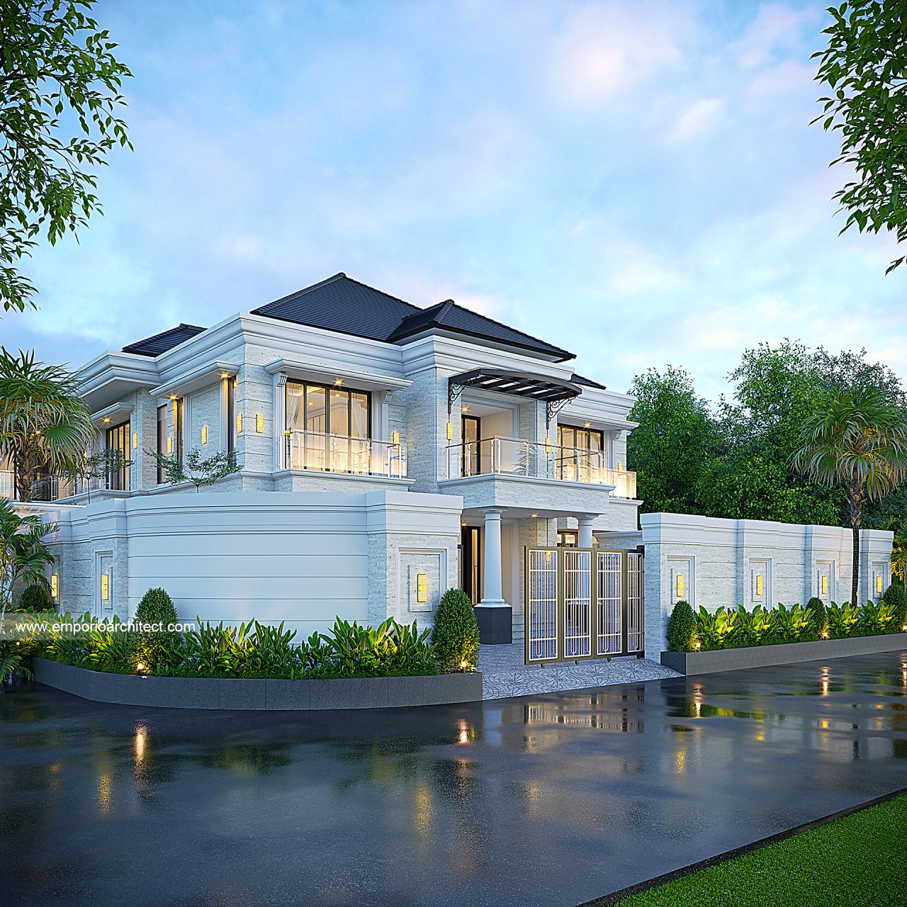 Mr. HDI 1772 Classic House 2 Floors Design - Jember 38382 - Classic ...
