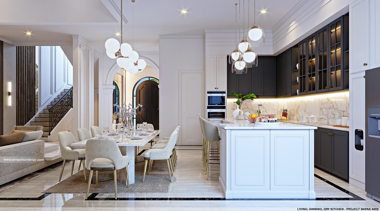Mr. ARS Classic House 2 Floors Design - Tangerang 23096 - Interior Design