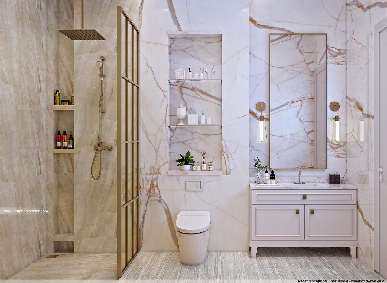 Mr. ARS Classic House 2 Floors Design - Tangerang 23108 - Bathroom Design