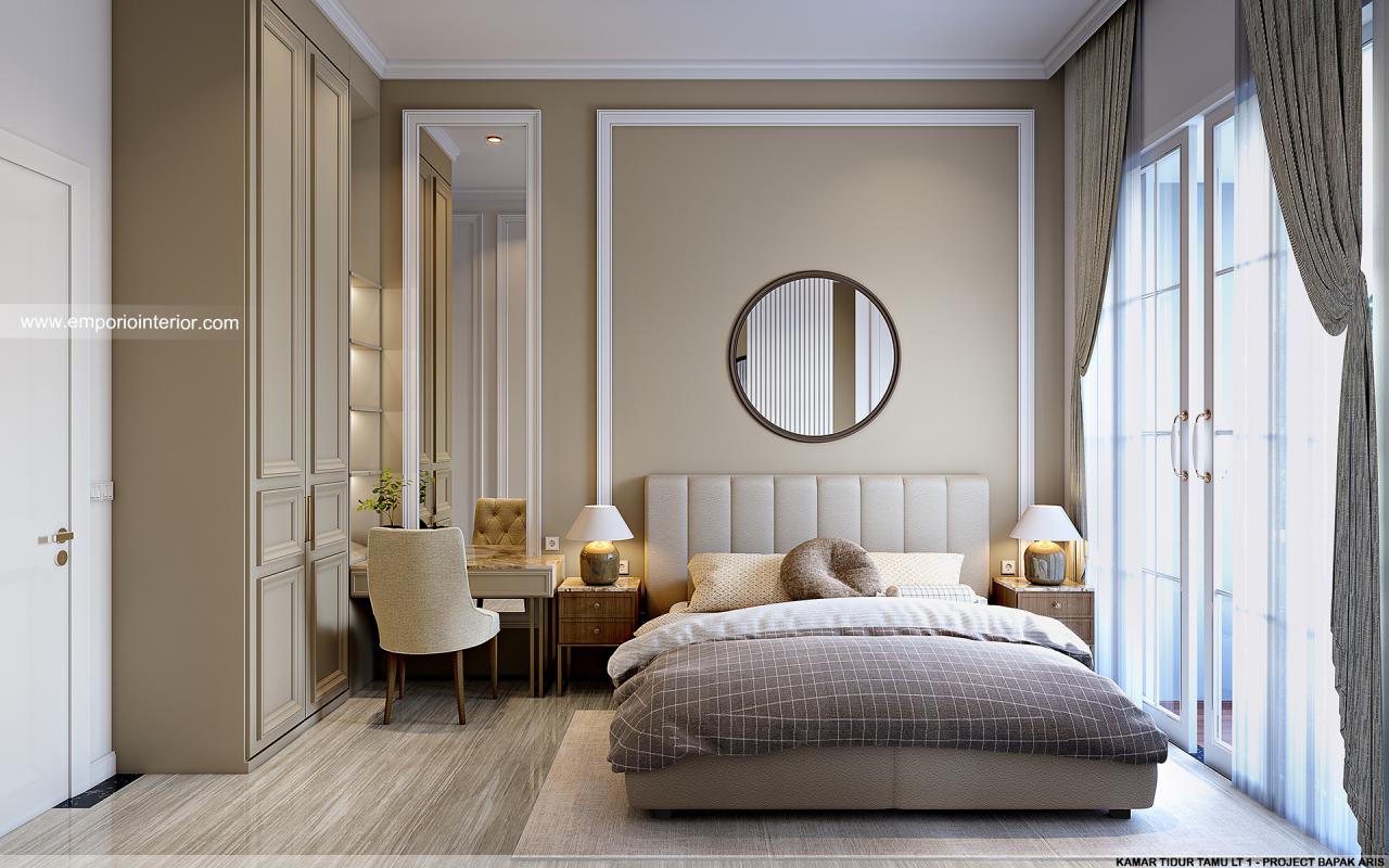Mr. ARS Classic House 2 Floors Design - Tangerang 23123 - Bedroom Design