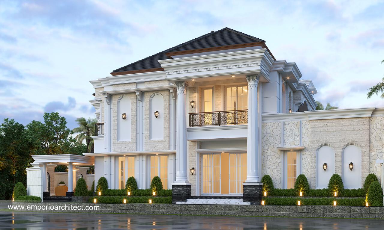 Mr. JTA Classic House 2.5 Floors Design - Jakarta Selatan 28521 ...